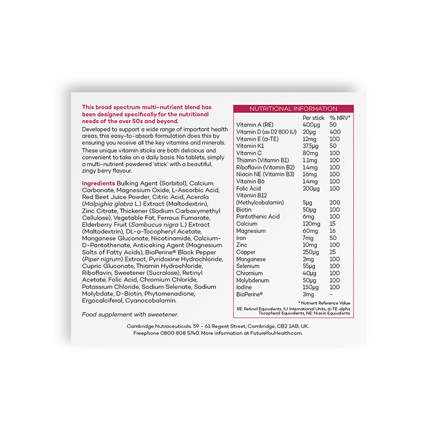 Multi-Nutrient Supplement Sticks – Future You Health Hong Kong